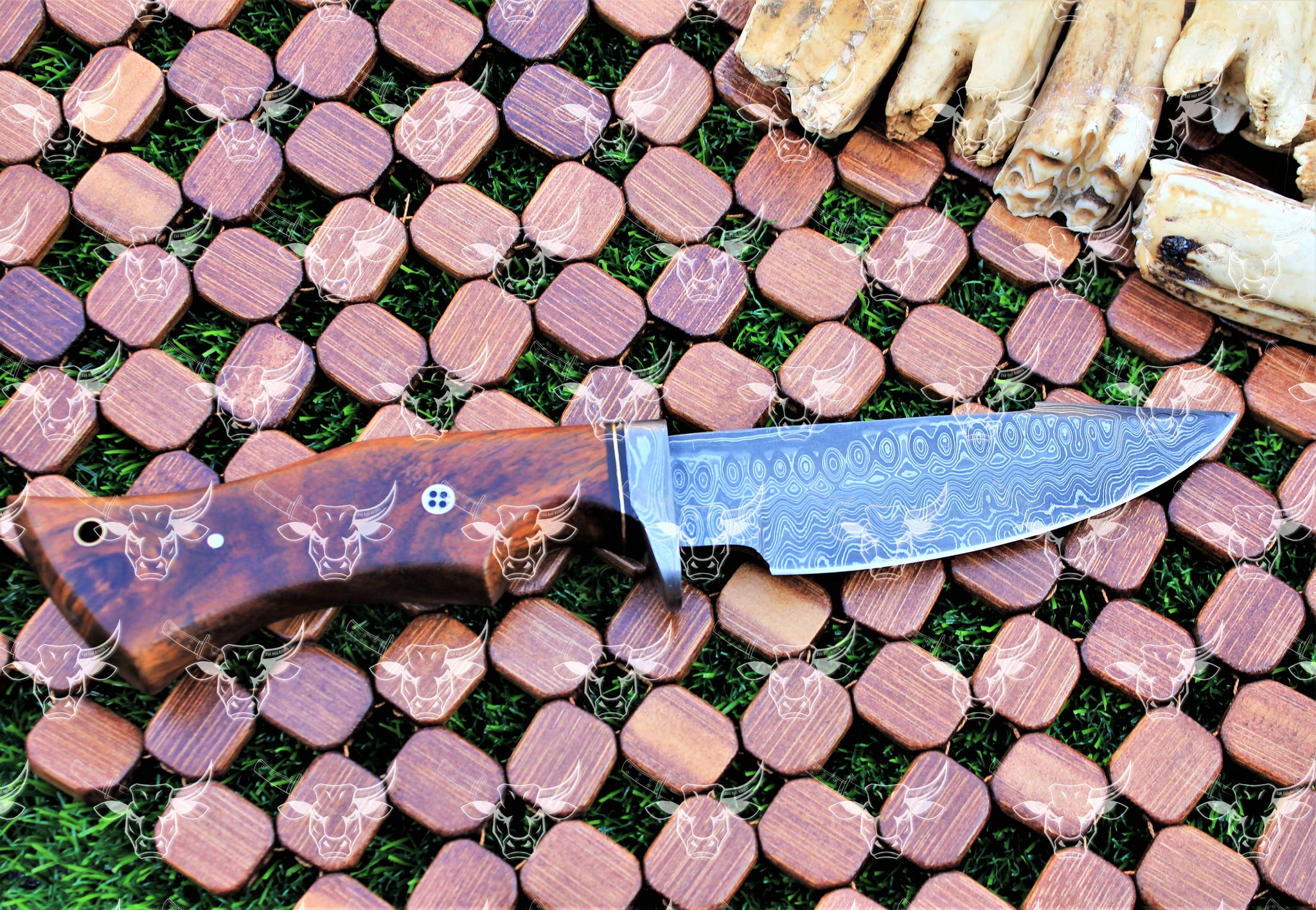 EBK-24 Premium Handmade Damscus steel Knife, Handforged Damascus Blade ...