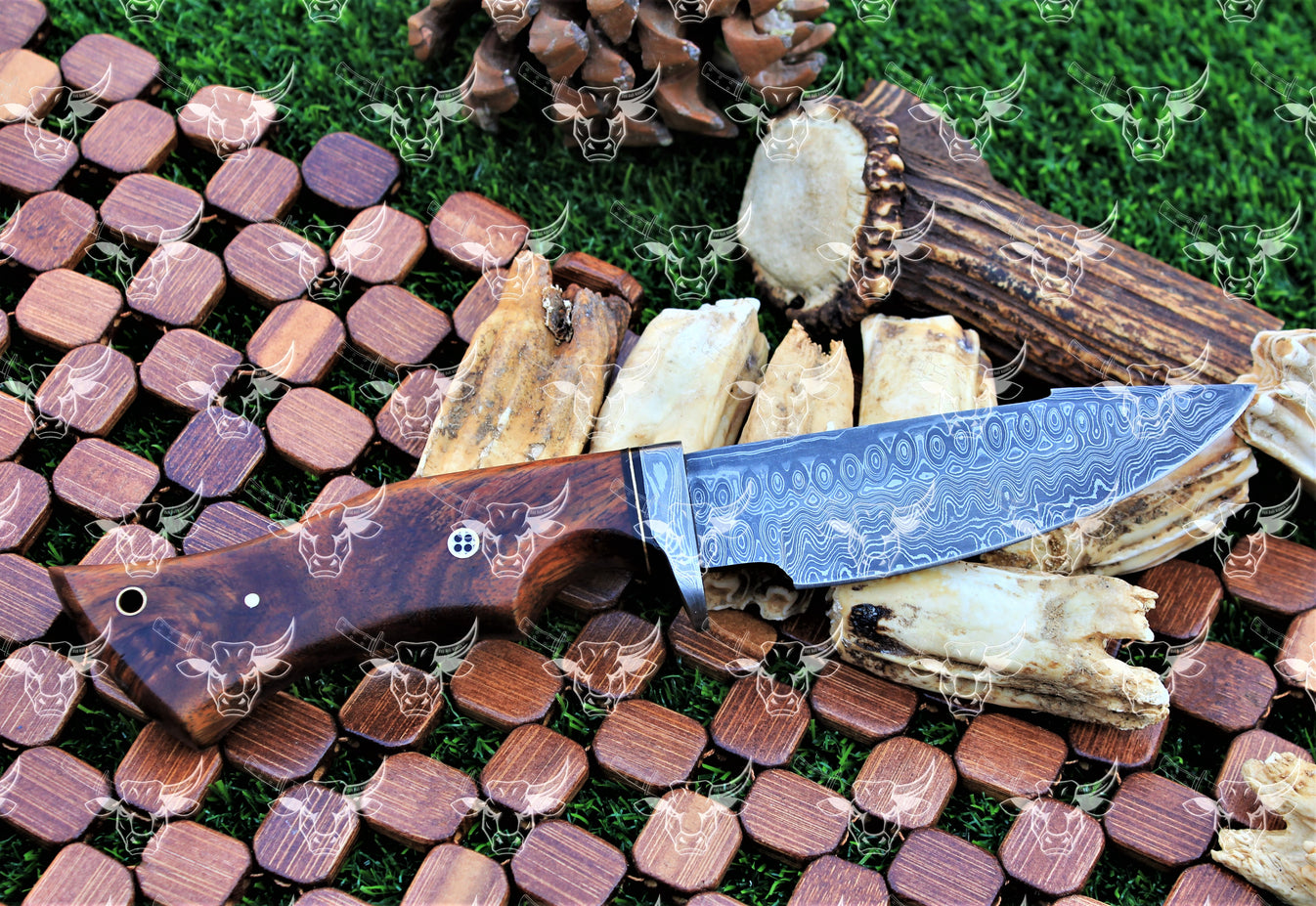 EBK-24 Premium Handmade Damscus steel Knife, Handforged Damascus Blade ...