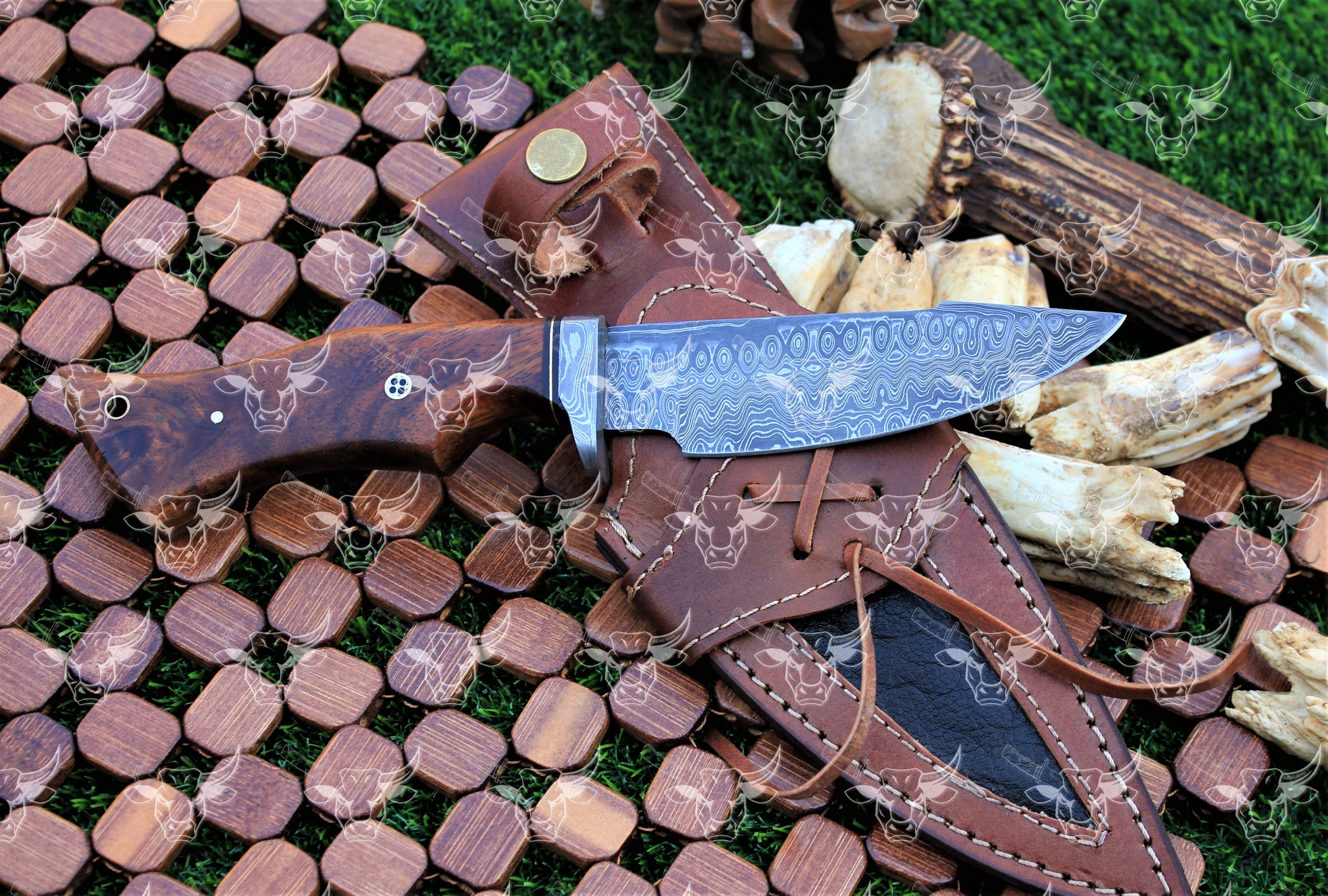 EBK-24 Premium Handmade Damscus steel Knife, Handforged Damascus Blade ...